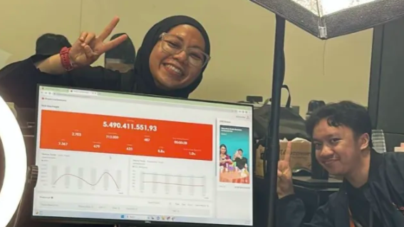 Shopee直播创纪录 一个半小时成交55亿印尼盾-卖家之家