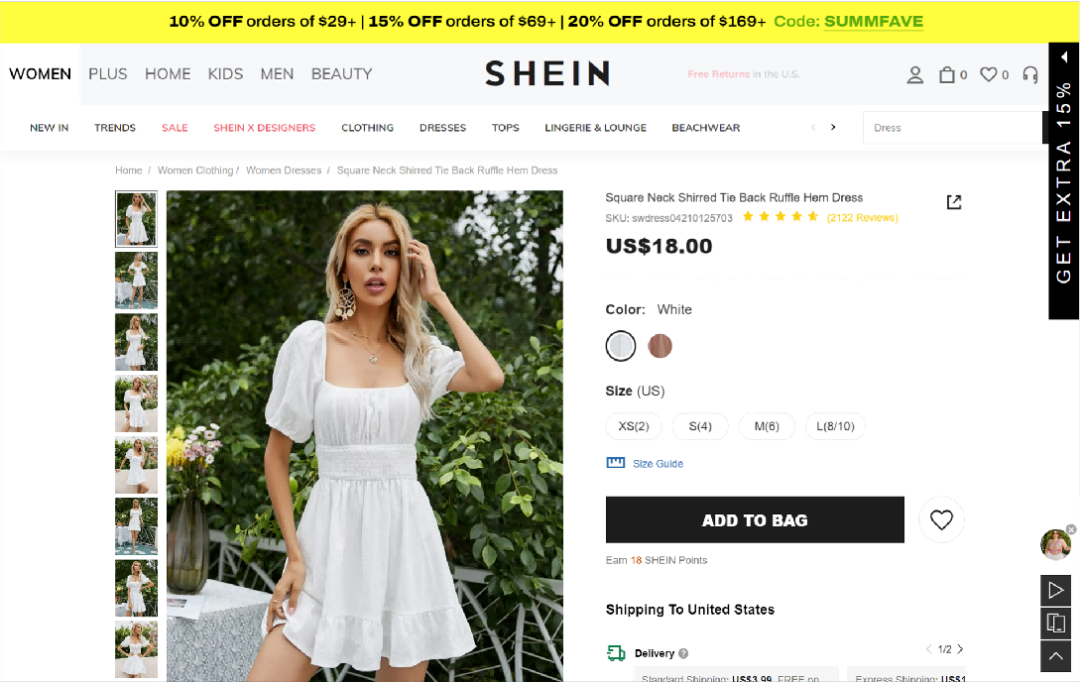 流量卷王来袭，SHEIN在亚马逊开店，售价比自己独立站还更高-卖家之家