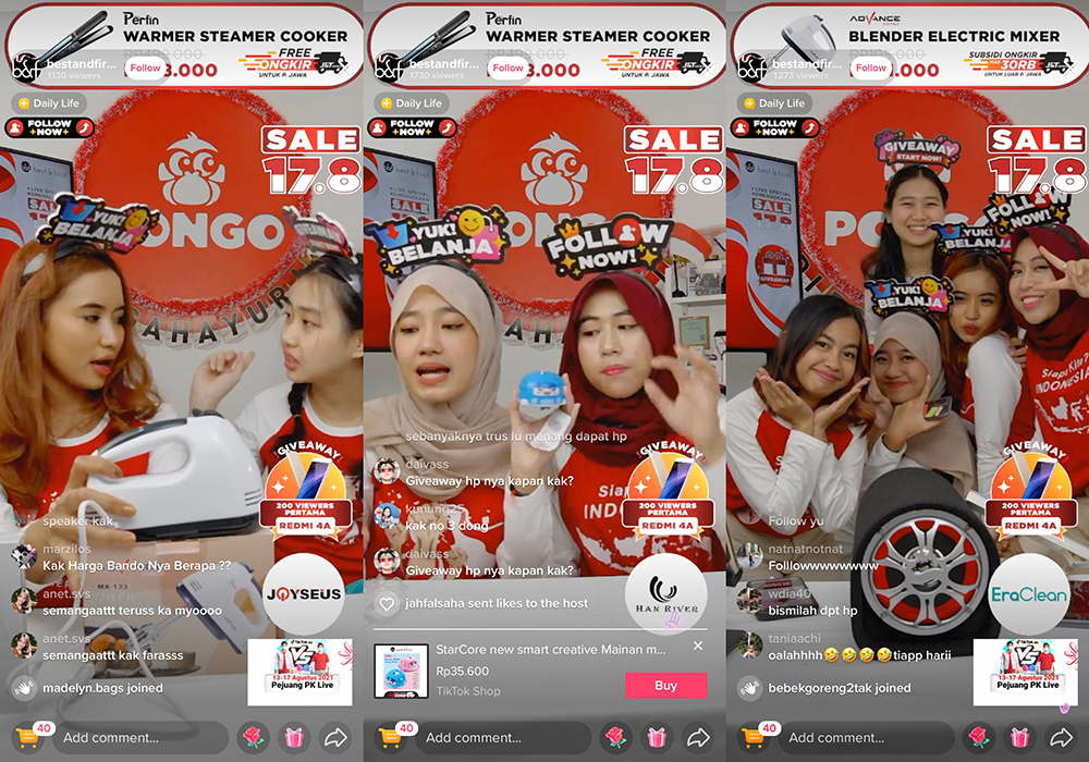 TikTok Shop成印尼消费者 最常用的社交购物渠道 - 易速菲