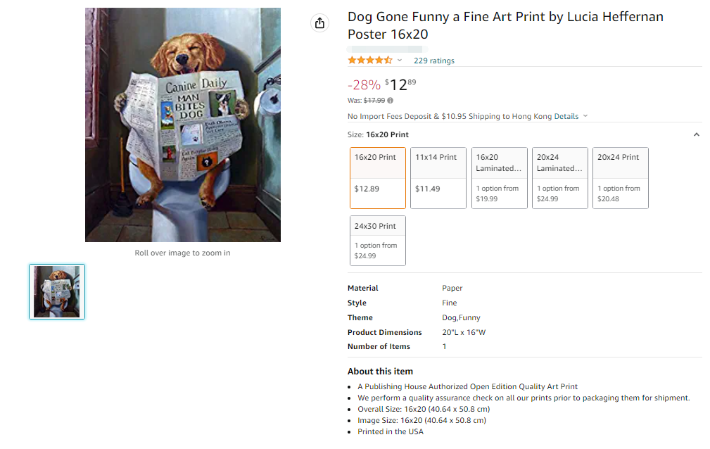 侵权预警！涉及版权，版权画 Lucia Heffernan&版权画 Alisa Levytsky，卖家及时排查下架！-卖家之家