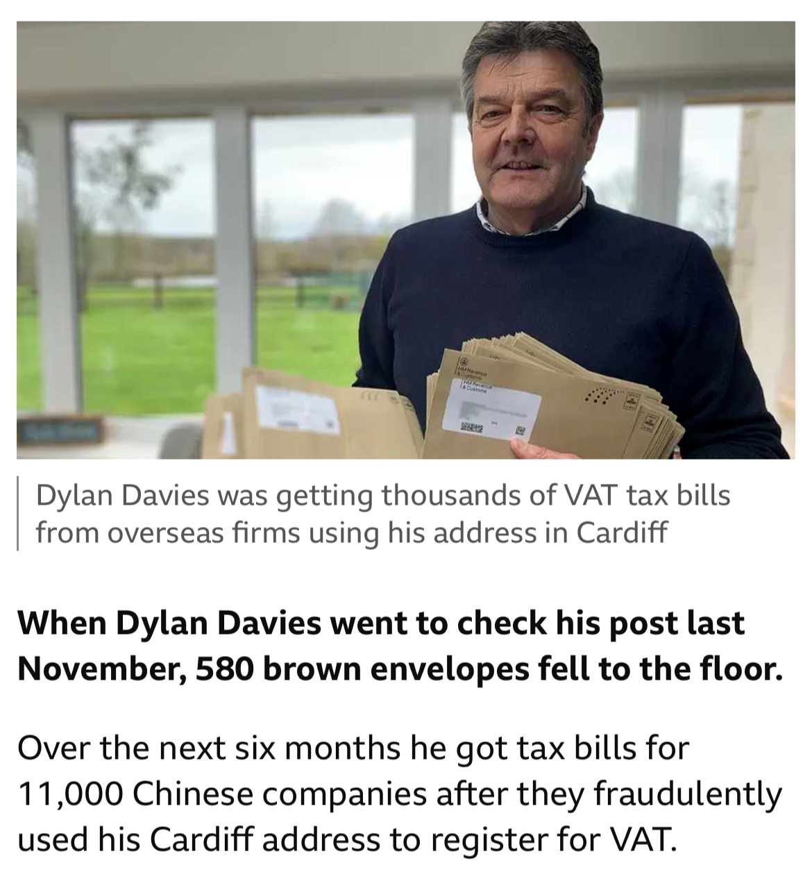 10000+中国公司涉嫌地址盗用，英国税局将再收紧英国VAT的注册！-卖家之家