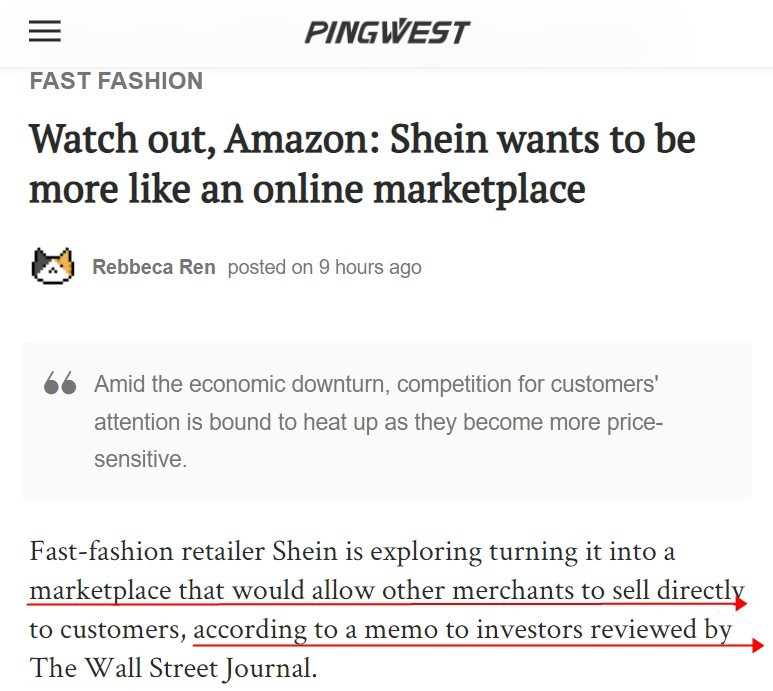 SHEIN超越ZARA成全球最受欢迎时尚品牌，新计划建立第三方平台！-卖家之家